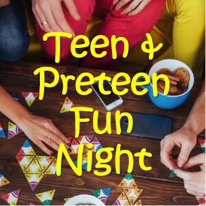 Teen & Preteen Fun Night - Unity of Houston